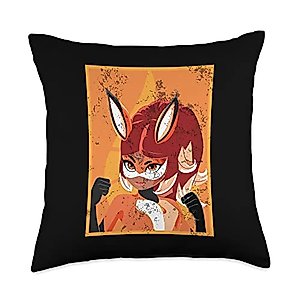 Miraculous Ladybug Vintage Collection with Rena Rouge Throw Pillow, 18x18, Multicolor