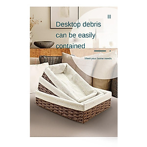 Handmade storage basket (Off White)