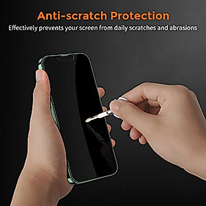 UNBREAKcable 3-Pack Screen Protector for iPhone 13 Pro Max/iPhone 14 Plus, Double Shatterproof Tempered Glass [Easy Installation Frame] [9H Hardness] [99.99% HD Clear] for iPhone 6.7 inch