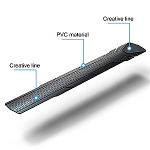 kingsea Mountain Bike Frame Protector,3M MTB Bicycle Down Tube Frame Guard for Mountain Bike Road Bike from Collision and Scratch(Rhombus Black)