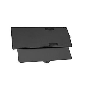 Polarized Sun Visor for Car with Zipper Slider, Upgraded UV400 Car Sun Visor Extension with PC Lens and Side Sunshade, Anti-Glare Car Visor for Safe Driving, UV-Filtering/Protection