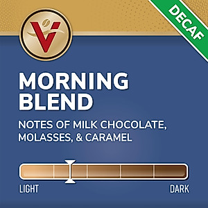 Victor Allen's Coffee Decaf Morning Blend, Light Roast, 42 Count, Single Serve Coffee Pods for Keurig K-Cup Brewers