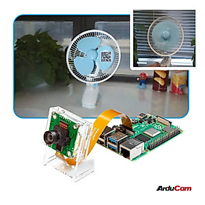 Arducam Full HD Color Global Shutter Camera for Raspberry Pi, 2.3MP AR0234 Wide Angle Pivariety Camera Module