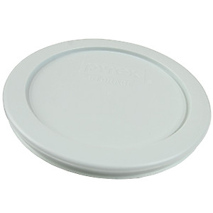 Pyrex (2) 7202-PC Turquoise Lids & (2) 7200-PC Muddy Aqua Lids & (2) 7201-PC Surf Blue Lids & (1) 7402-PC Marine Blue Lid Made in the USA