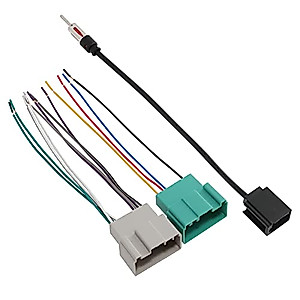 RED WOLF Radio Wiring Harness w/Antenna Adapter Compatible with Volvo S40 S60 S80 V70 v40 XC70 1998-2006 Stereo Wire Harness Connector Adaptor No Premium Factory Amp