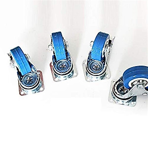 HIZLJJ Washing Machine Double Layer Pedestal with 4 Locking Wheels and Storage Shelf Dryer Mini Refrigerator Cabinet Stand for Utility Room Home Furniture (Size : 17 cm)