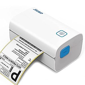 Jiose 4x6 Thermal Label Printer for Small Business - Shipping Label Maker for Postal Mailing Address