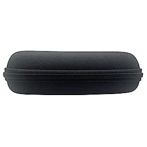 Solvacom Compact Zippered Sonos Roam Travel Case – Zip Up Carrier Storage Box Zipper Bag for Carrying Sonos Roam Portable Bluetooth Speaker (Black)