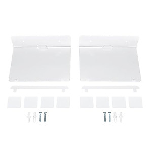 Acrylic Floating Shelf, 2 Pack Wall Mount Shelf for Speaker Monitor Living Room Wall Decor, 7.9x5.9