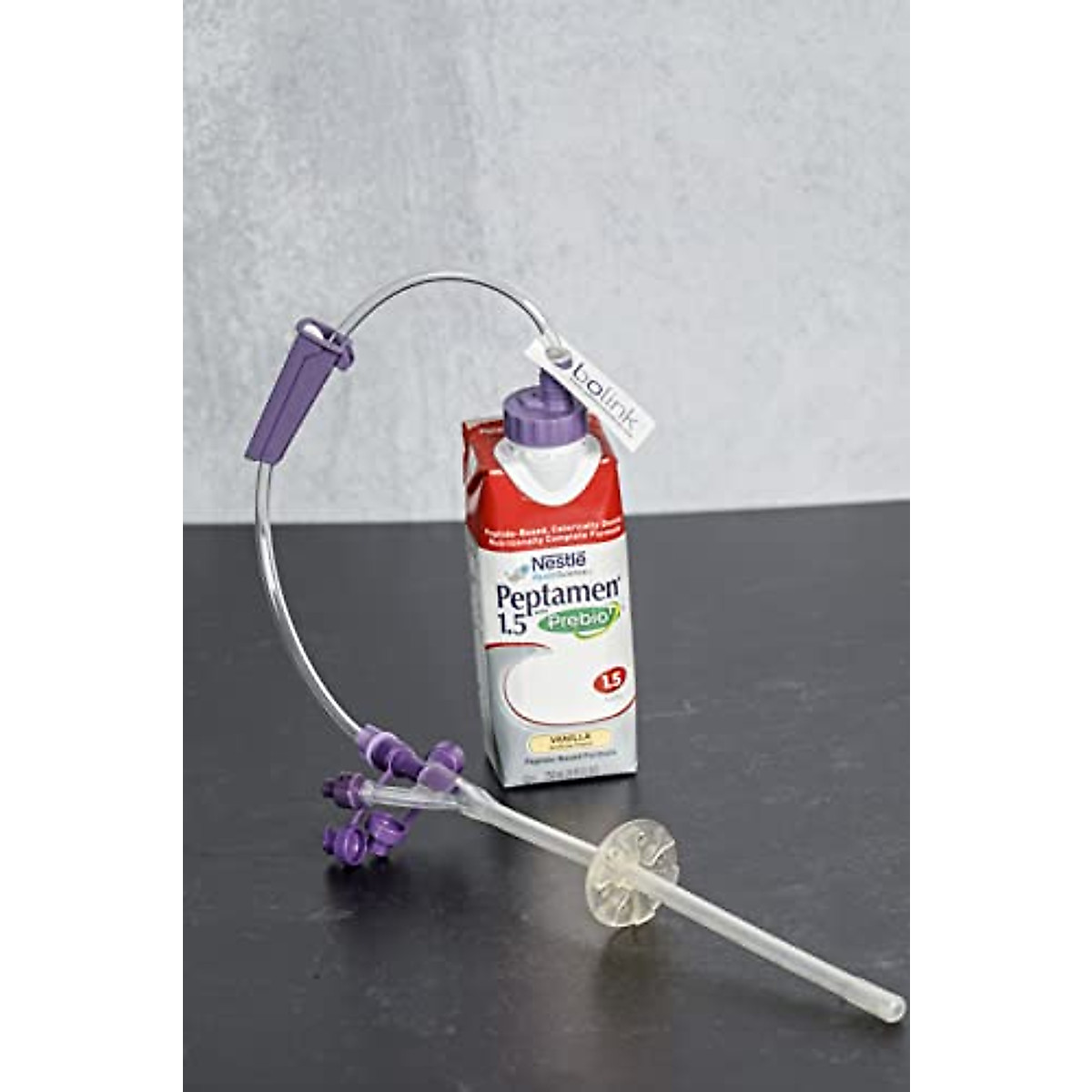 Bolink D Cap - 5 Pack - Tube Feeding Direct Connection to Your Nutrition Container