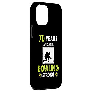iPhone 12 Pro Max Lawn Bowls 70th Birthday Idea For Men & Funny Lawn Bowling Case