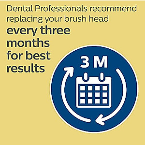 Philips One by Sonicare Battery Toothbrush, Mango, HY1100/02 + Philips One by Sonicare 2pk Brush Heads, Mango BH1022/02