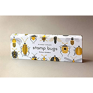 Stamp Bugs (25 stamps, 2 ink colors)