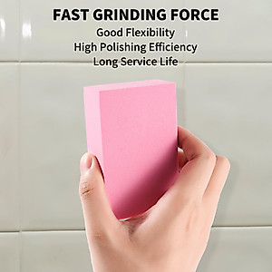 XKDOUS 6PCS Diamond Hand Polishing Pads,60/100/200/400/600/1000 Diamond Sanding Pads Tile Tools Polishing Pad Sanding Block Polishing for Ceramic Tile Glass Stone Marble Granite Metal Grinding