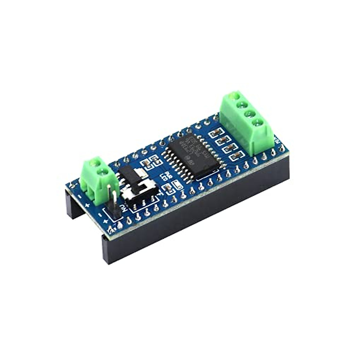 sb components Raspberry Pi Pico Board with Pico Motor Driver HAT Connects 2 DC and 1 Stepper Motor DC Motor Control Module for Raspberry Pi Pico, Raspberry Pi Pico Kit