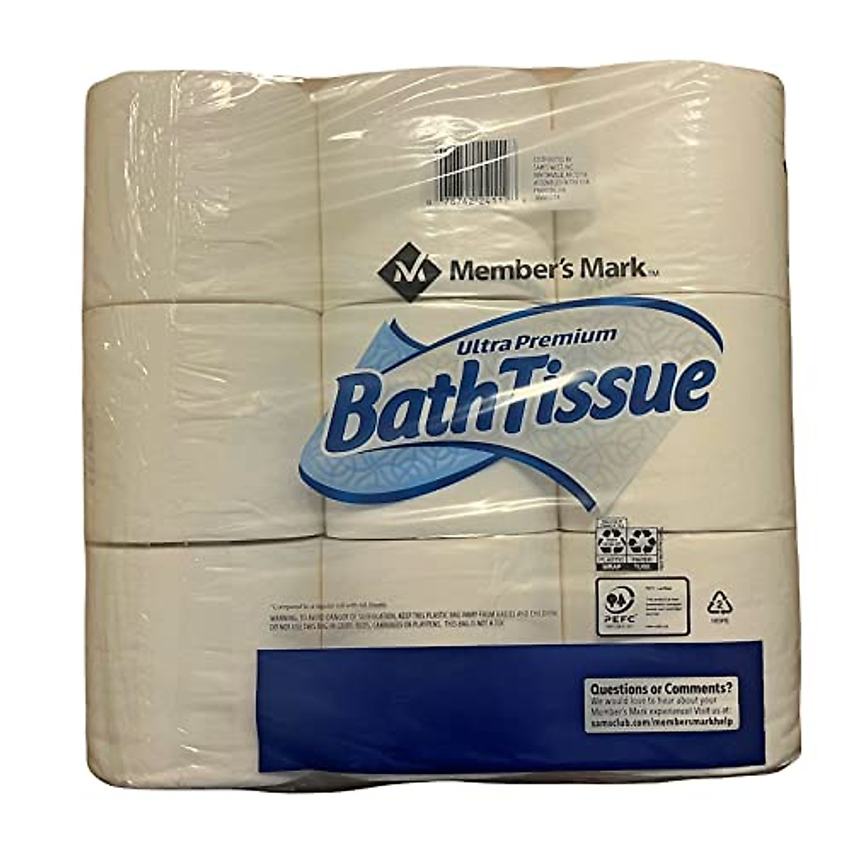 Member's Mark Bath Tissue Ultra Premium 2-ply (9 Rolls)