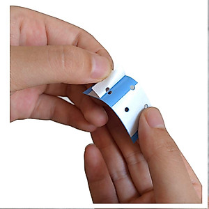 AIRAO 40 Strips Double Sided Adhesive Wig Toupee Hair Piece Tape (1 Bag)