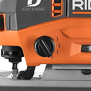 Ridgid 18-Volt OCTANE Cordless Brushless Jig Saw (Tool Only), (Bulk Packaged, Non-Retail Packaging) (Renewed)