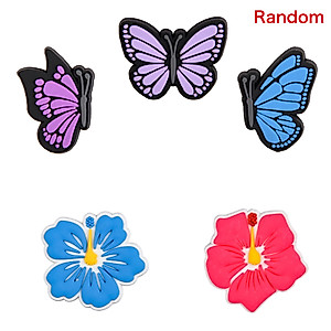 XQNB Lot of 25, 50, 100pcs Random Different Shoes Decoration Shoe Charms for Girls Boys Kids Men Women Party Birthday Gifts