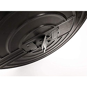 Safetray - Restaurant Grade Non-Slip Tray, Injection Moulded, 16" Inch, Black