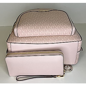 Michael Kors MICHAEL Michael Kors Jaycee Large Backpack bundled with Large Continental Wallet/Wristlet Purse Hook