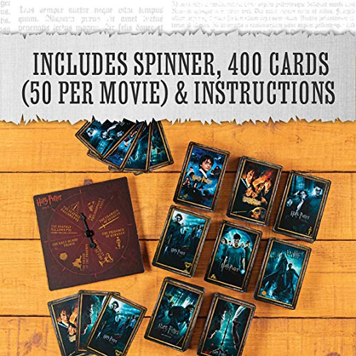 Paladone Ultimate Harry Potter Movie Quiz, Officially Licensed Trivia Game with 1600 Questions