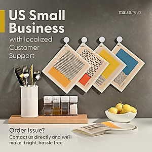 MaisoNovo Reusable Paper Towels Washable - Abiquiu Pack of 4