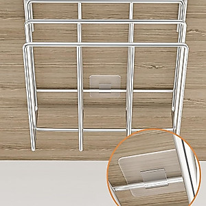 Bafnsiji Under Shelf Chopping Board Rack, Hanging Chopping Board Rack, Space Saving, Hanging Cabinet Storage Basket Organizer, Sturdy and Durable