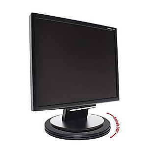 12" Heavy Duty Rotating Swivel Turntable Stand with Steel Ball Bearings for TV/Computer/Monitor, 2 PCS