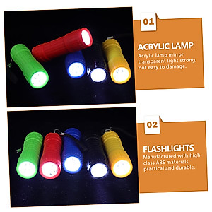 10pcs Led Flashlight Small Flashlights Flashlight for Camping Flashlight Pendants Emergency Flashlights Camping Supplies Waterproof Outdoor Flashlights Outdoor Hunting Flashlights