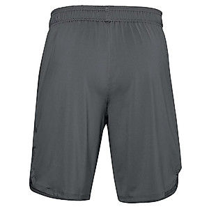 Under Armour Men's Training Stretch Shorts , Pitch Gray (012)/Black , Large