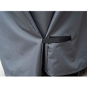 Patio King Grill Cover Replacement for Camp Chef Woodwind, SmokePro, All 24-Inch Pellet Grills - Upgraded Heavy Duty, Ultra-Durable, All-Weather Pellet Grill Cover - Charcoal Gray