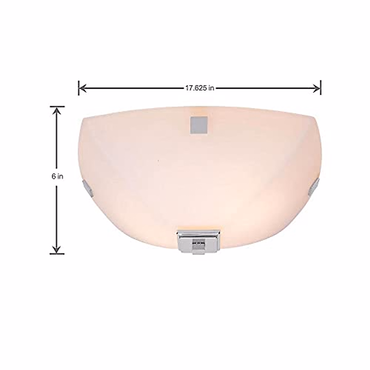 Home Decorators Collection Sydney 2-Light Polished Nickel Flush Mount