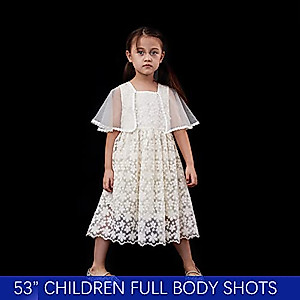 Phsureo Seamless Photo Photography Backdrop Paper, Black Photo Background Paper Roll (53”x16', 45 Ultra Black)