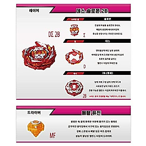 Battling Tops Burst B-179 Booster Death Solomon.MF 2B Superking Layer System