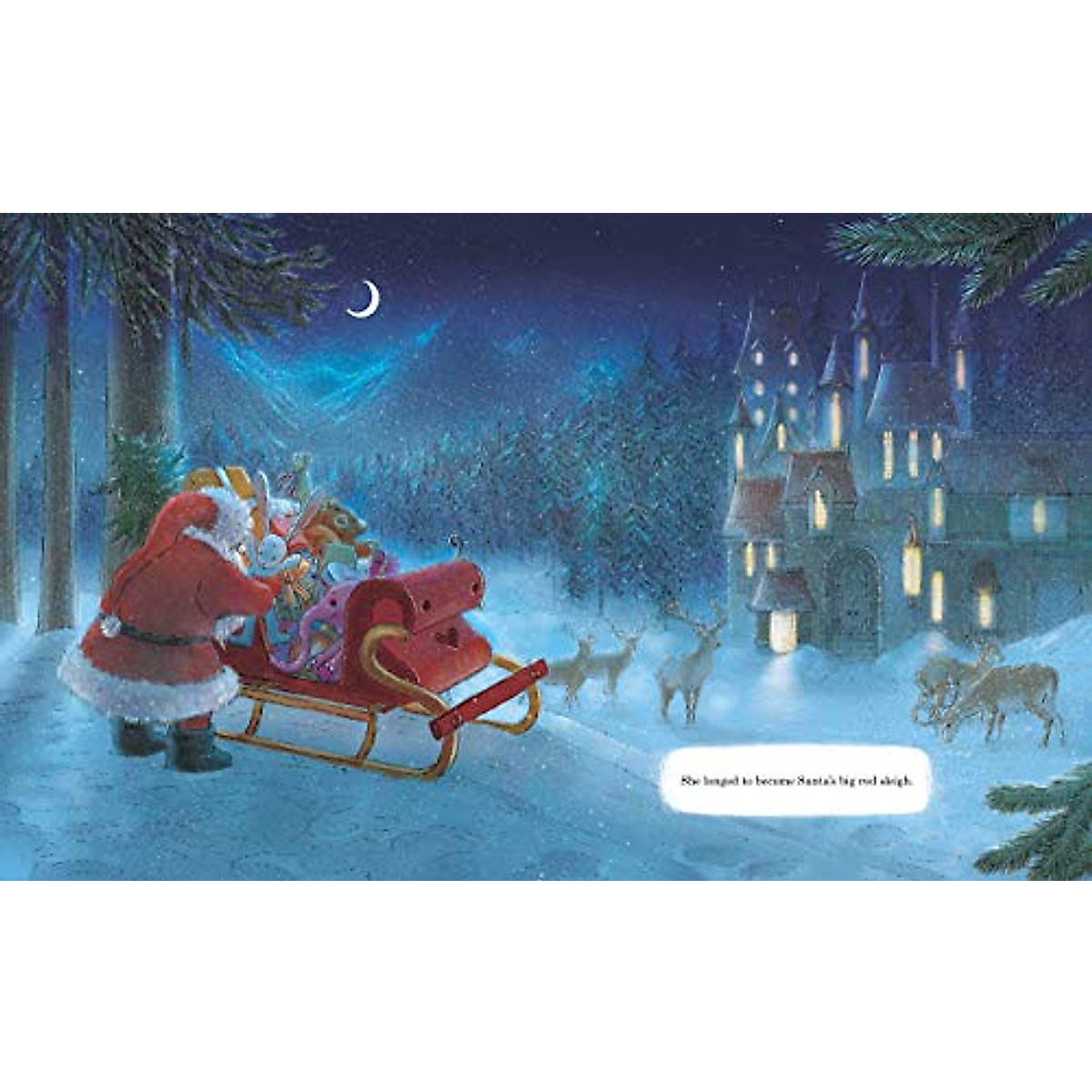 Little Red Sleigh: A Heartwarming Christmas Book For Children (Little Heroes, Big Hearts)