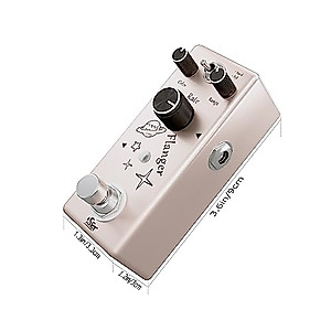 ISET Analog Flanger Pedal for Electric Guitar Bass True Bypass