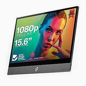 espresso Displays 15: World's Thinnest Portable Monitor - Premium Touchscreen for Mac, Windows & More. Durable, Robust Aluminium Design. 1 Cable Connection.