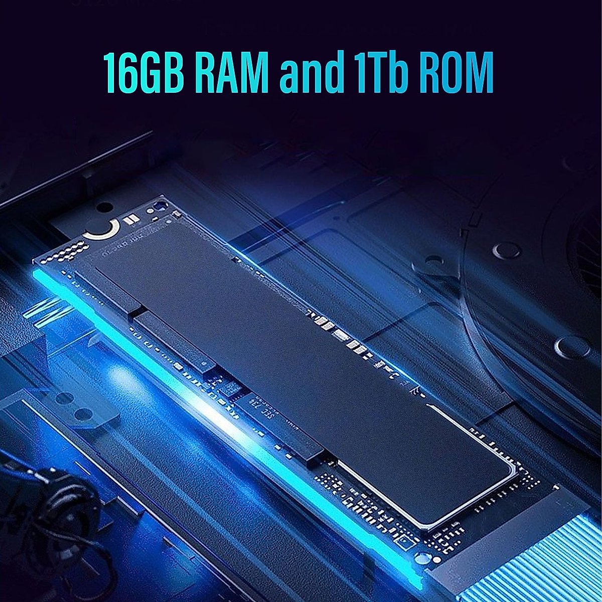 Win 11 Double Screen Laptop, 15.6in + 7in IPS Screen HD Notebook with Fingerprint Unlock, 16GB Running Memory, Handwriting Touch, Backlight Keyboard, 180° Opening and Closing (16GB+1TB US Plug)