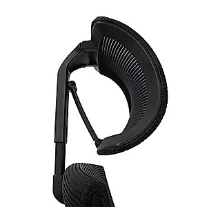 Home Ergonomic Office Chair Mesh Office Chair with Wheels，Office Desk Chair with Lumbar Support Armrest Executive Rolling Swivel Adjustable Height Mid Back Task Chair for Adults, Black