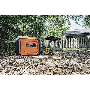 Generac 7127 iQ3500 3,500-Watt Gas-Powered Portable Inverter Generator - Durable, Lightweight Design with Parallel Capability - Speed Selection for Quiet Performance or Maximum Power - CARB Compliant
