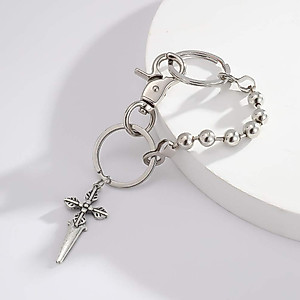 Happyyami 1pc Tassel Chain Body Chains Keychains for Women Car Keychains Keychain Pandent Chain Fashion Trousers Chain Car Key Holder Jean Chains Metal Hip Hop Pants Miss