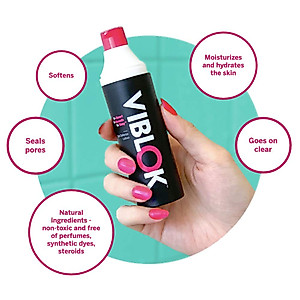 VIBLOK Skin Defense Post-Shave Lotion, 100% Non-toxic and Hypoallergenic, 1.7 Fluid Ounces