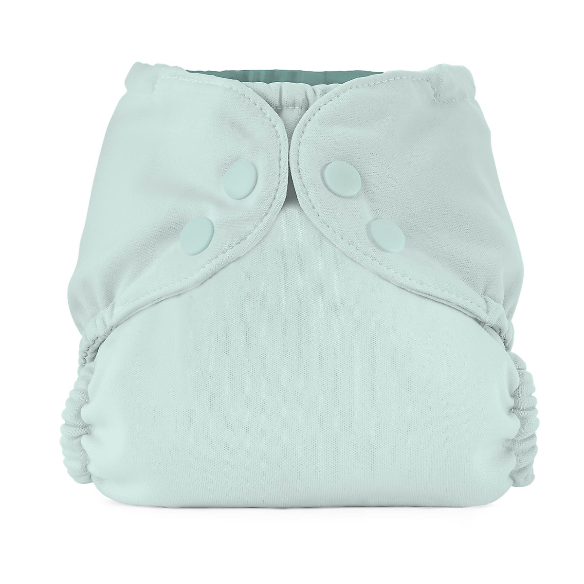 Esembly Cloth Diaper Outer, Swim Diaper, Waterproof Cloth Diaper Cover, Leak-Proof and Breathable Layer Over Prefolds, Flats or Fitteds, Reusable Diaper with Snap Closure - Size 1 (7-17lbs), Mist