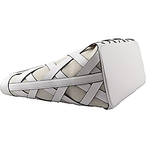 Michael Michael Kors Women's Sienna Woven Leather Large Tote Shoulder Bag, Style 35T1G4ST3C.