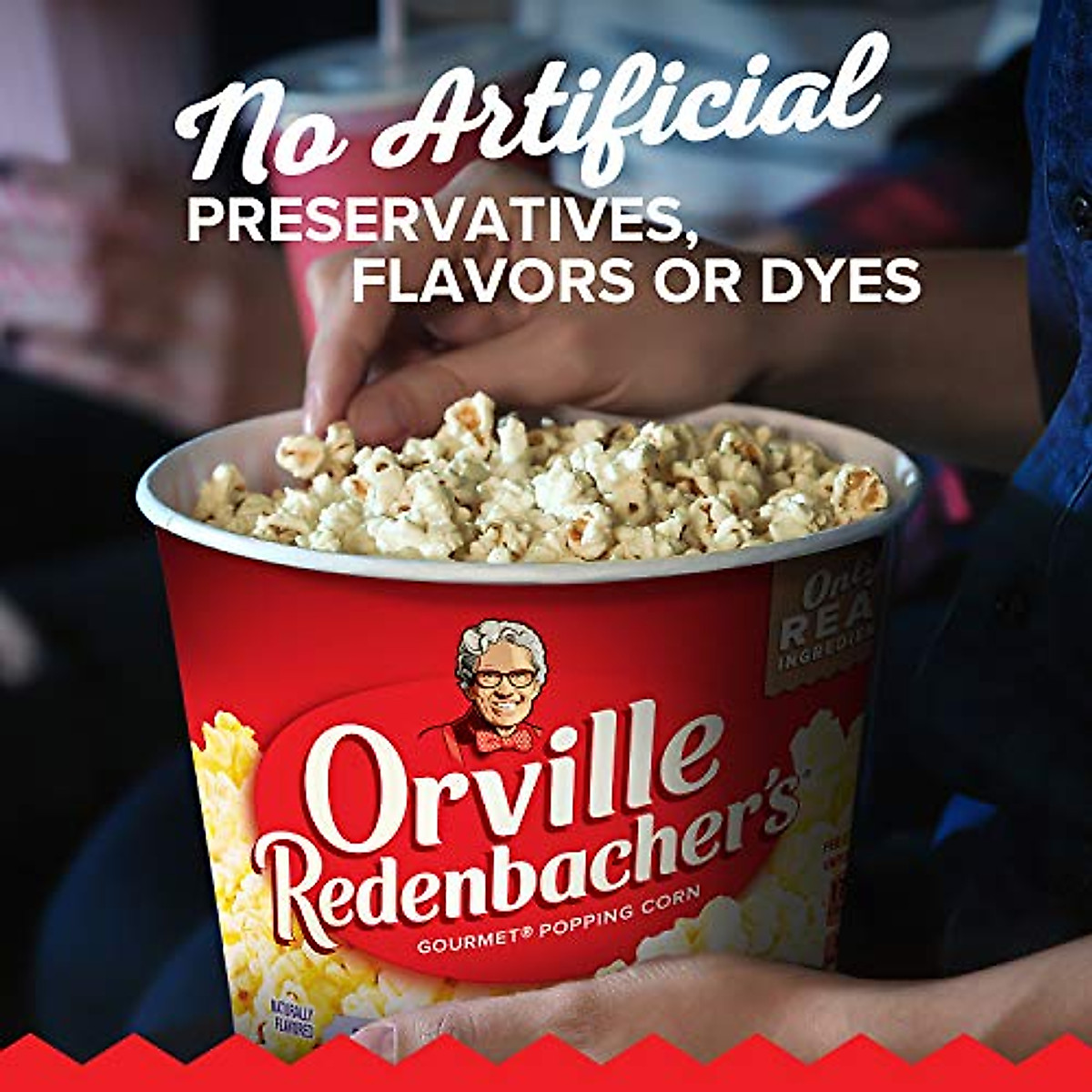 Orville Redenbacher's Movie Theater Butter Popcorn Tub, 3.9 Ounce
