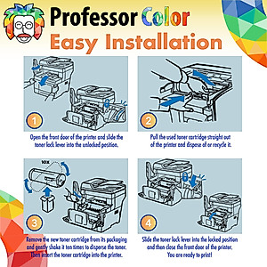 Professor Color Re-Coded OEM Toner Cartridge Replacement for Xerox VersaLink B400/B405 | 106R03584 - Extra High Capacity Black (24,600 Pages)