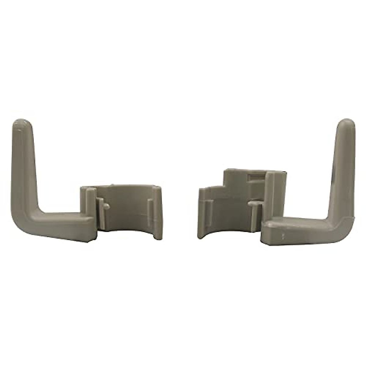 HASMX Cord Handle Hook Set Simple Attaching Hook for Eureka Sanitaire 53574 Upright Vacuum, Vacuum Cord Hook Clip Beige (12-Pack)