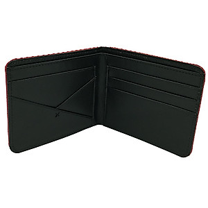 JDM Bride Racing wallet with bride fabric leather Red