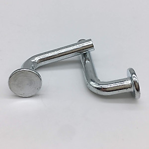 50 Pcs Pallet Rack Safety Bolt, Flat Top Hat Φ 0.570″(14.5mm), Width Φ 0.275″(7mm), Height 1.970″(50mm) High from Top to Bottom, Universal Cross Beam Locker Drop Pin, Accessory Shelving System, M7×50